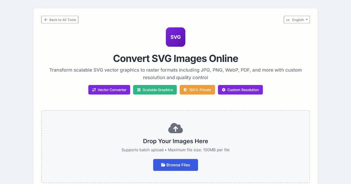 Convert SVG Images Online Free - SVG Converter | ImageConvertCompress.com