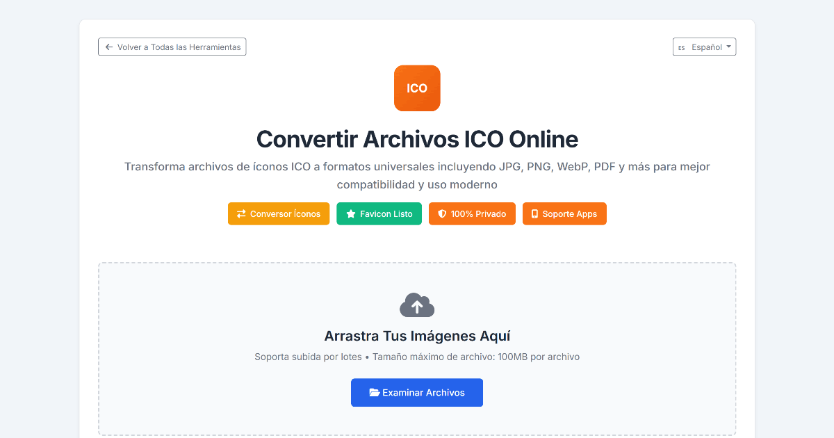 Convertir Archivos ICO Gratis Online - Conversor ICO ...