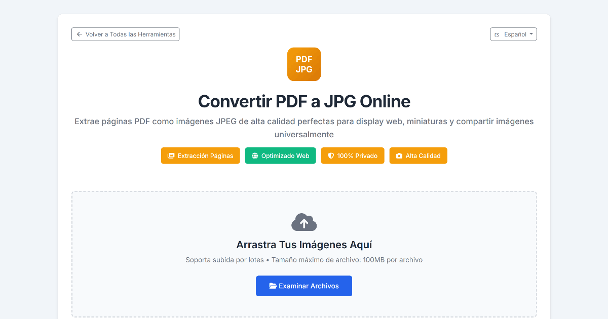 Convertir PDF a JPG Gratis Online - Conversor PDF a JPEG ...
